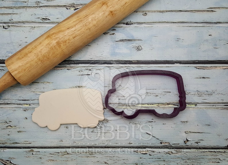 School Bus Cookie Cutter and Fondant Cutter and Clay Cutter - Etsy