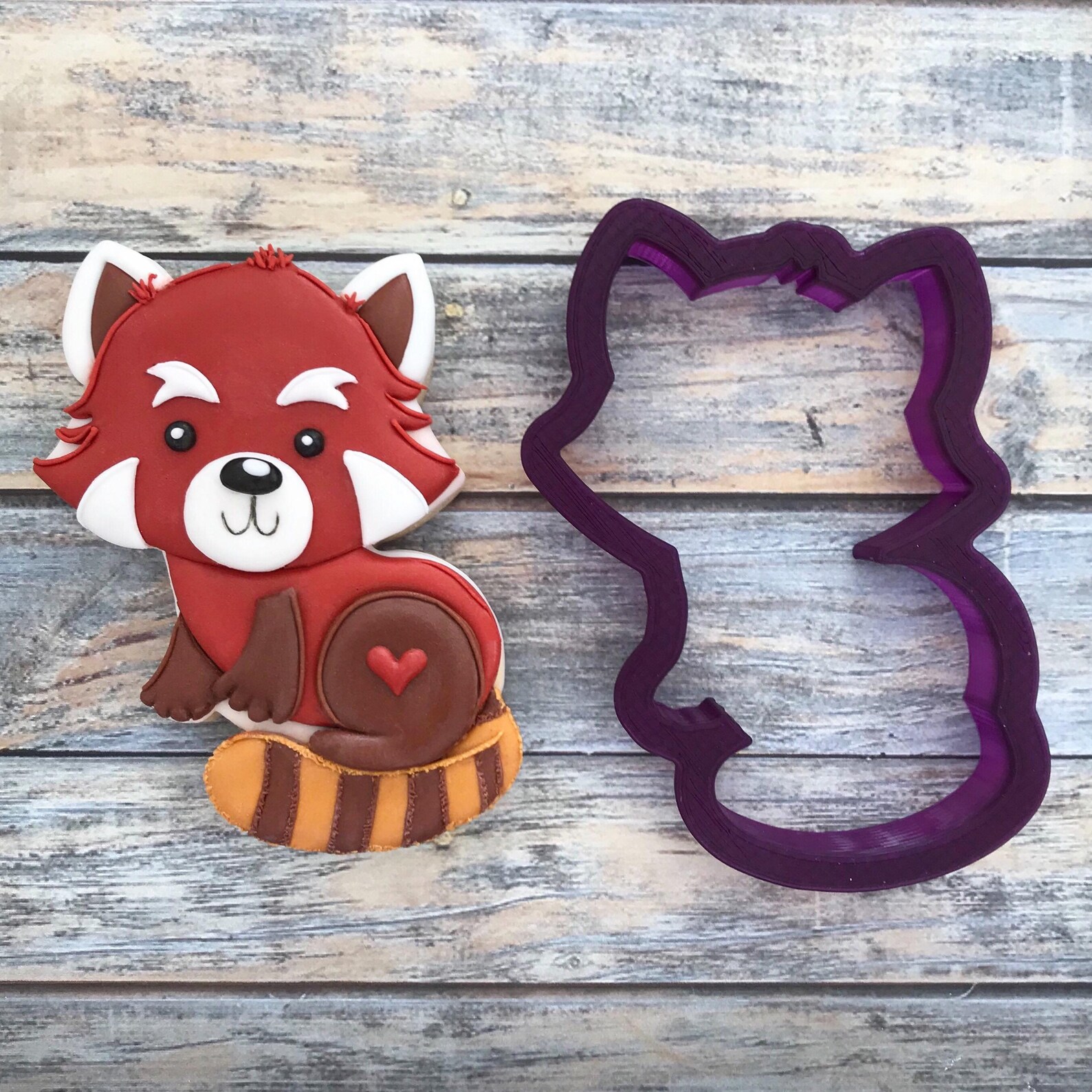 Red Panda Cookie Cutter and Fondant Cutter and Clay Cutter - Etsy