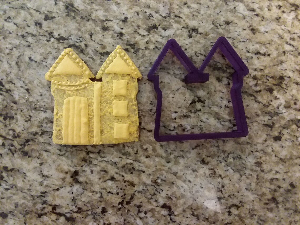 Castle or Sand Castle Cookie Cutter and Fondant Cutter and | Etsy
