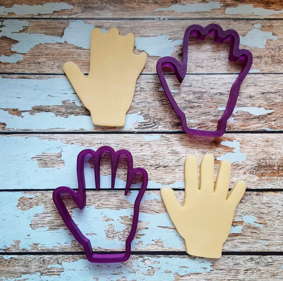 Hand Cookie Cutter and Fondant Cutter and Clay Cutter - Etsy