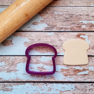 Sugarbelle Toast 2 or Slice of Bread Cookie Cutter or Fondant | Etsy