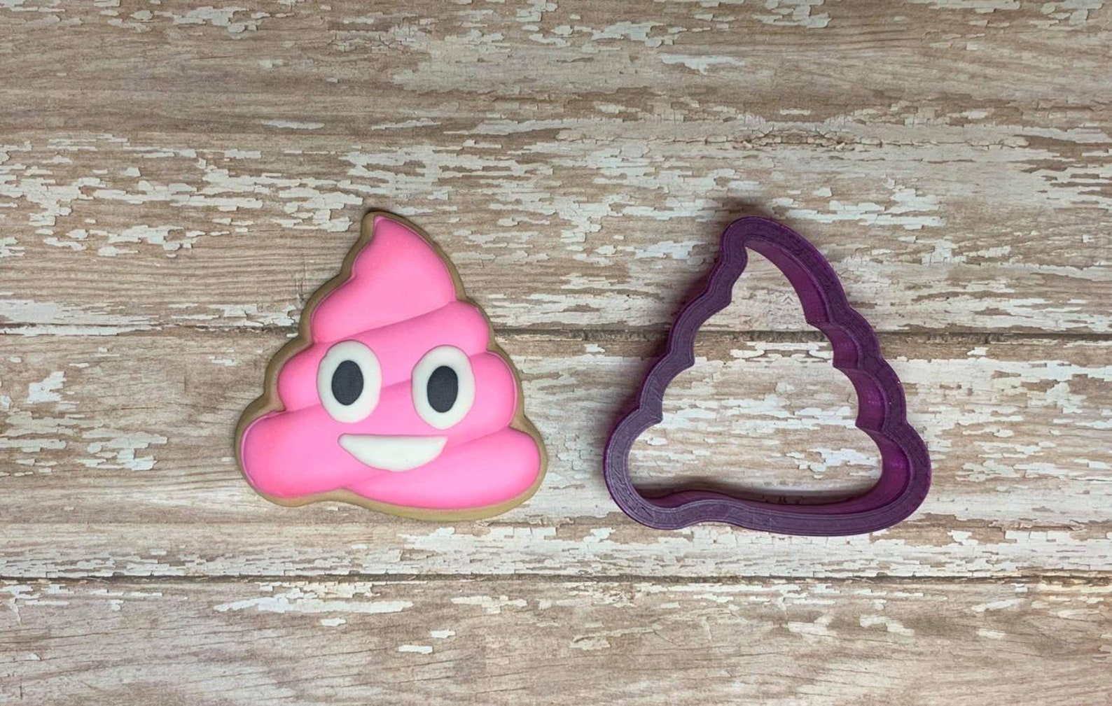 Poop #2 Poop Emoji Cookie Cutter and Fondant Cutter and Clay Cutter - Etsy