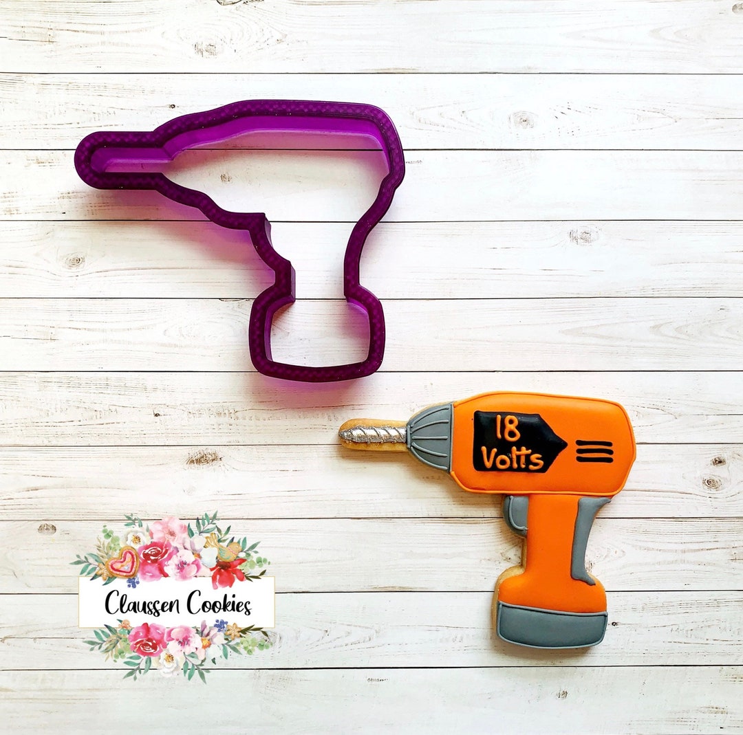 Drill or Cordless Drill Cookie Cutter or Fondant Cutter and Clay Cutter ...