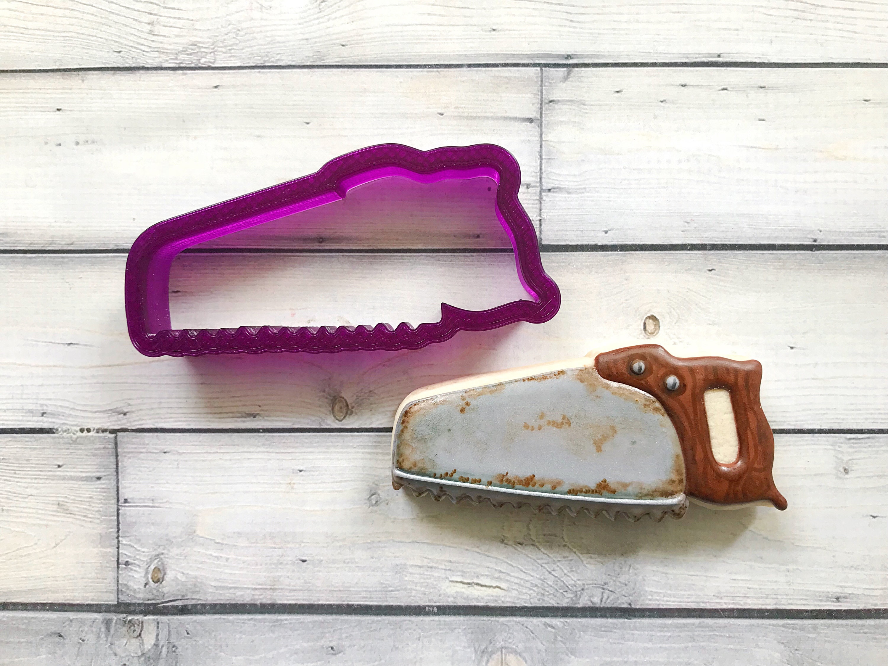 Saw Cookie Cutter or Fondant Cutter and Clay Cutter | Etsy