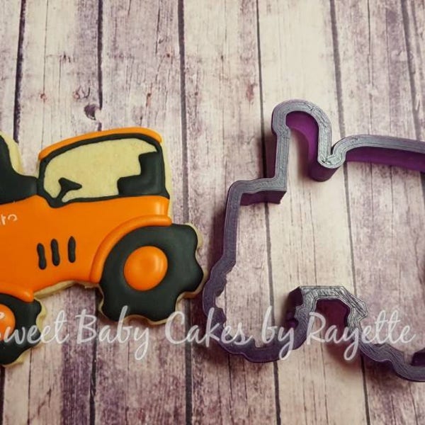 Tractor Cookie Cutter - Etsy