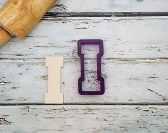 Tall Letter I Cookie Cutter - Etsy