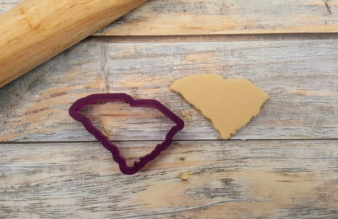 State of South Carolina Cookie Cutter and Fondant Cutter and Clay ...