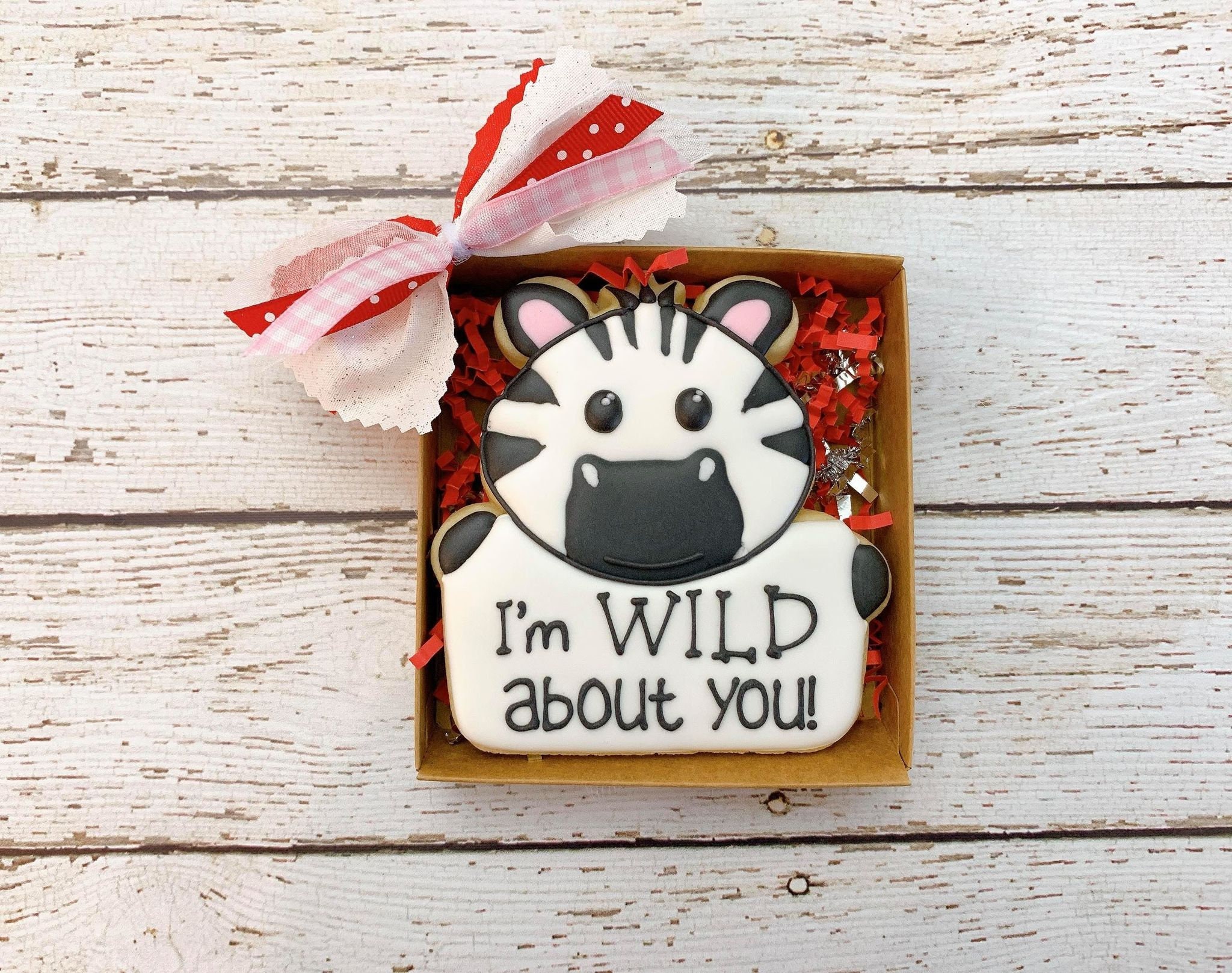 Zebra or Cow With Plaque Cookie Cutter and Fondant Cutter and Clay ...