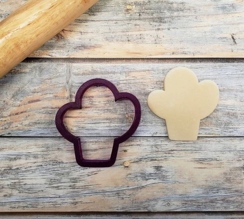 Cactus With Stuck on You Hand Lettered Cookie Cutter and Fondant Cutter ...