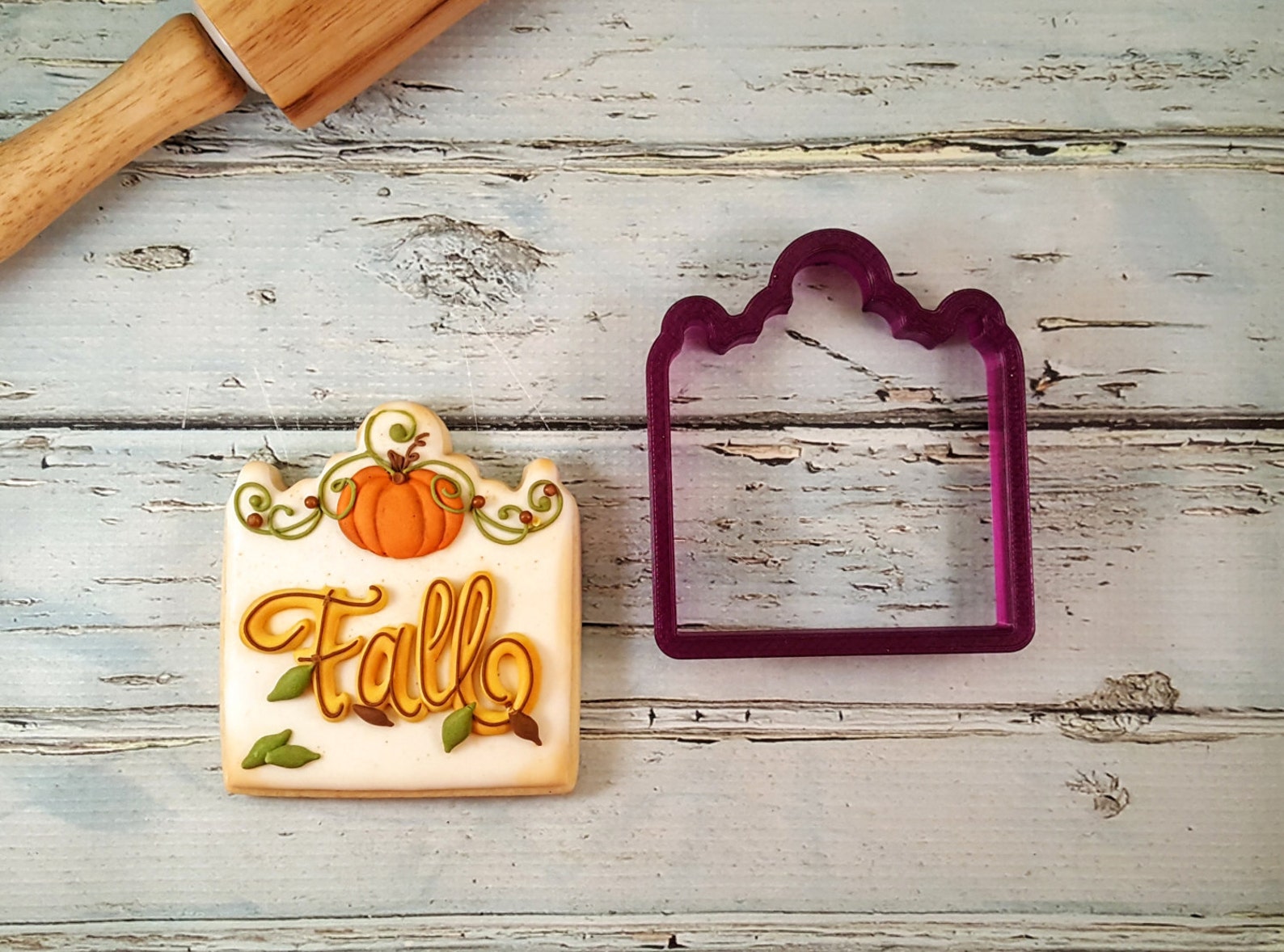 Garden Gate or Head Board Cookie Cutter and Fondant Cutter and Clay ...