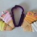 Lynne's Ice Cream Platter Cookie Cutter Set and Fondant Cutter and Clay ...