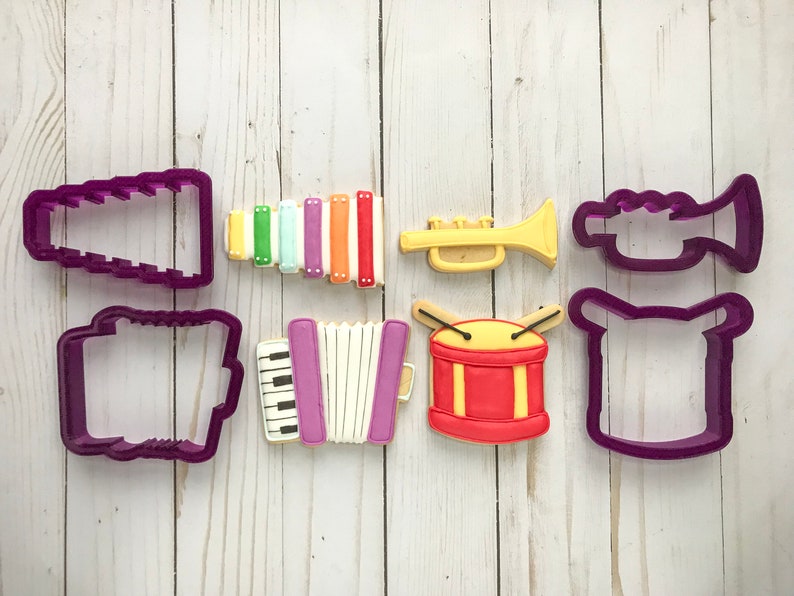 Accordion Cookie Cutter and Fondant Cutter and Clay Cutter - Etsy