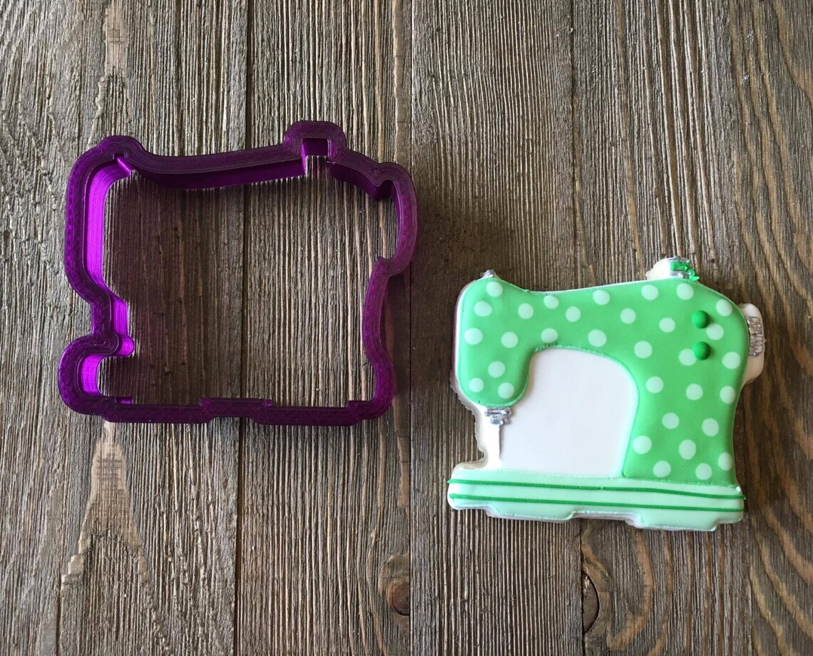 Sewing Machine Cookie Cutter and Fondant Cutter and Clay | Etsy