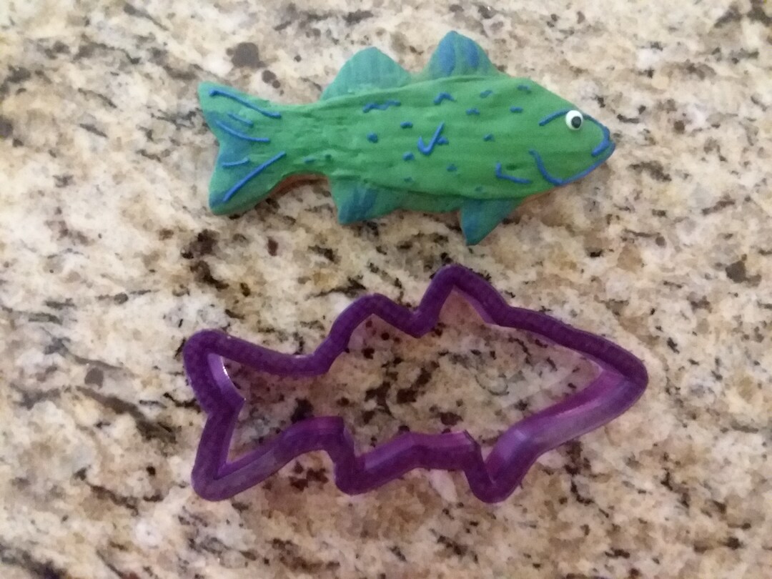 Hybrid Striped Bass Cookie Cutter and Fondant Cutter and Clay Cutter - Etsy