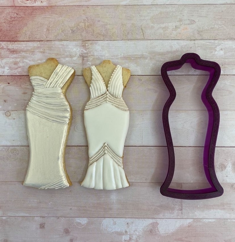 Wedding Dress 3 Bridesmaid Quinceanera Prom Formal Cookie - Etsy