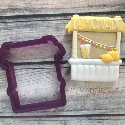 Lemonade Stand Cookie Cutter Set - Etsy