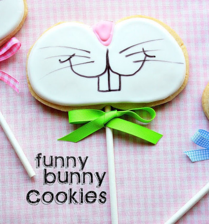 Funny Bunny Cookie Cutter and Fondant Cutter and Clay Cutter - Etsy