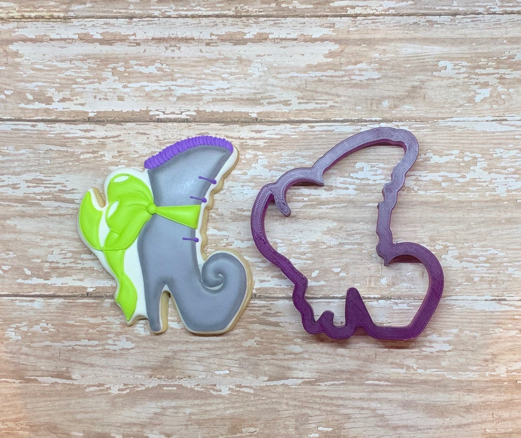 Laura's Witch Boot Cookie Cutter or Fondant Cutter and Clay Cutter - Etsy