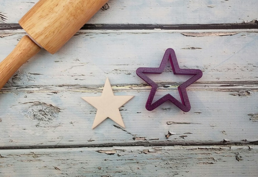 Star Cookie Cutter and Fondant Cutter and Clay Cutter - Etsy