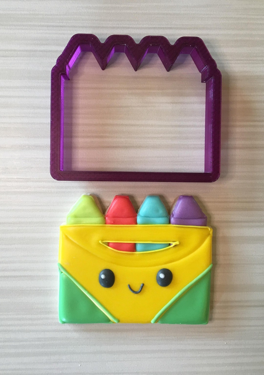 Box of Crayons Cookie Cutter and Fondant Cutter and Clay Cutter - Etsy