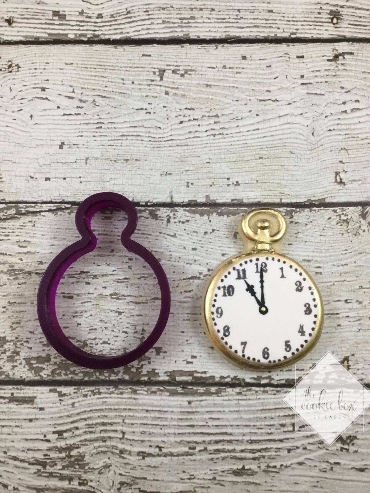 Pocket Watch Cookie Cutter or Fondant Cutter and Clay Cutter - Etsy