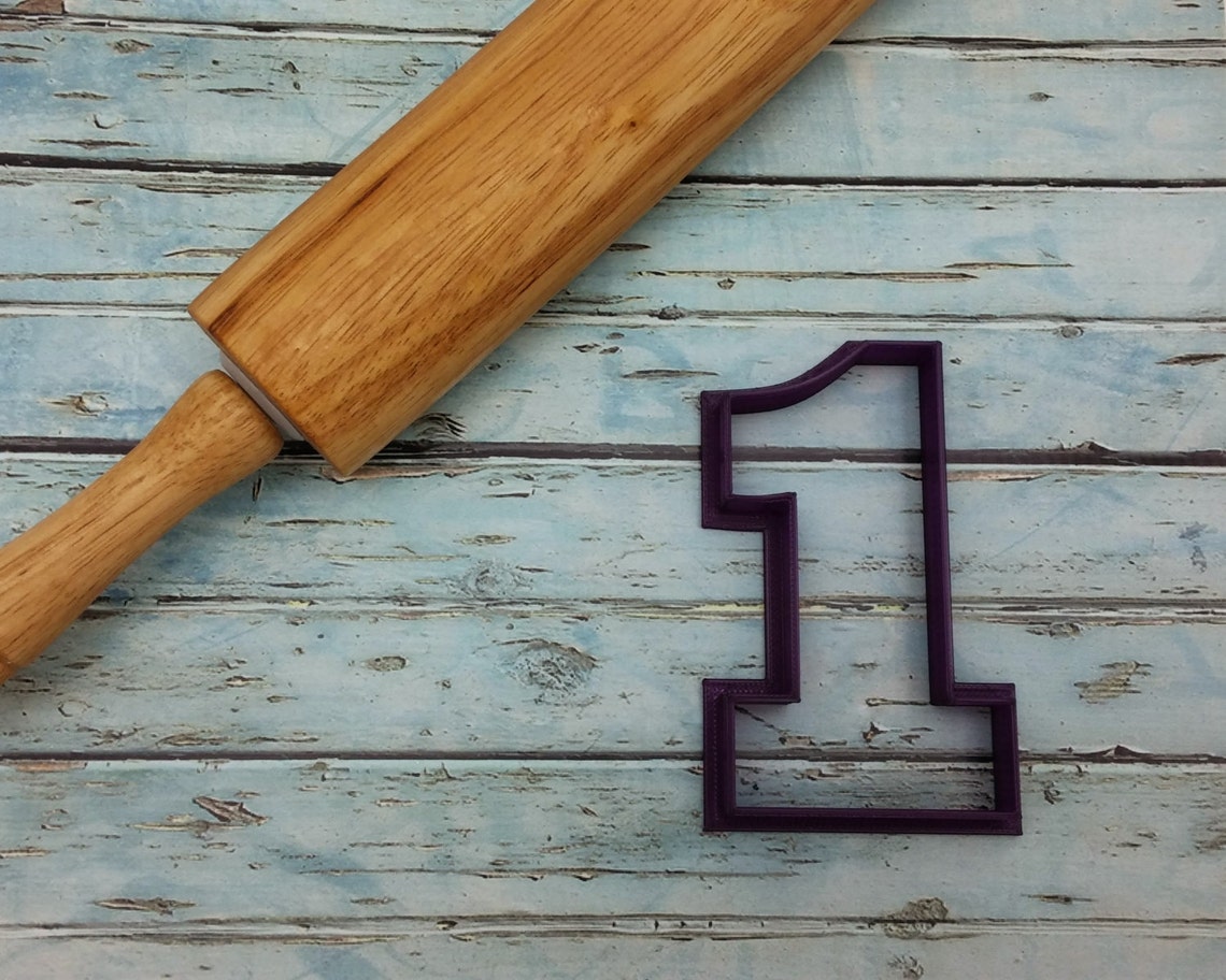 One First Birthday or Anniversary Cookie Cutter or Fondant - Etsy