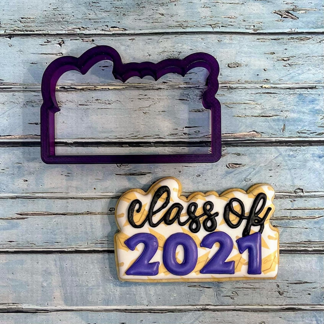 Class of or Graduation Year Cookie Cutter and Fondant Cutter - Etsy
