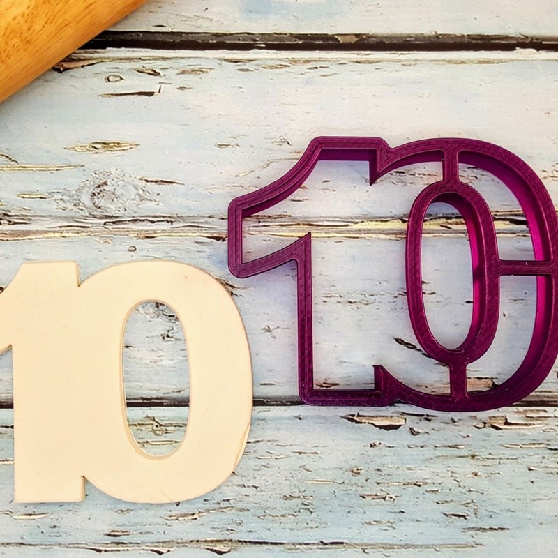 Number Cookies - Etsy