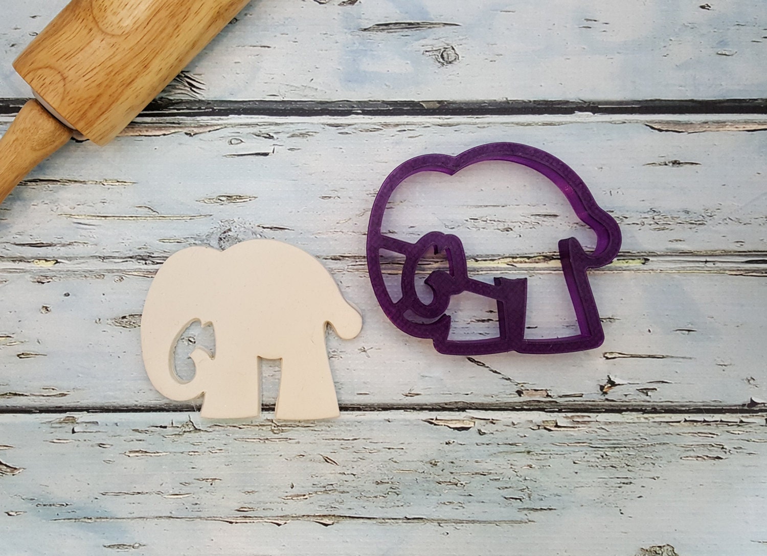 Elephant 3 Cookie Cutter and Fondant Cutter and Clay Cutter - Etsy