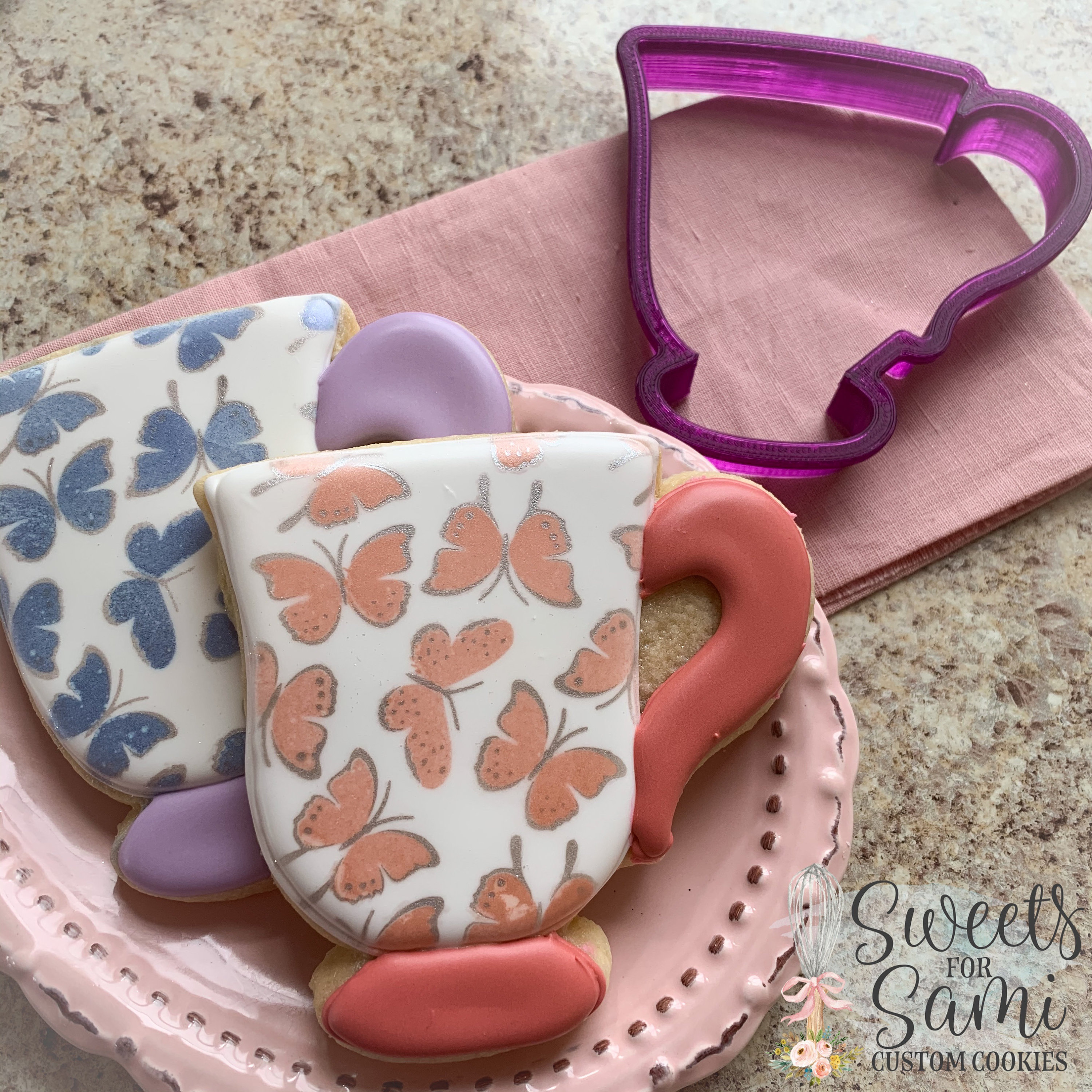 Tea Cup or Coffee Cup Cookie Cutter and Fondant Cutter and - Etsy