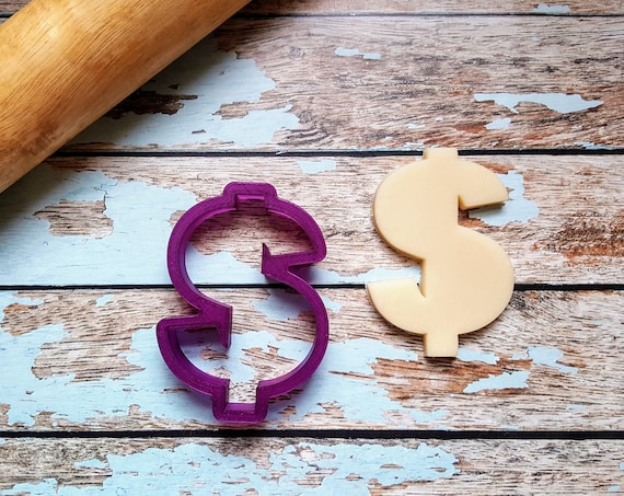 Dollar Sign Cookie Cutter