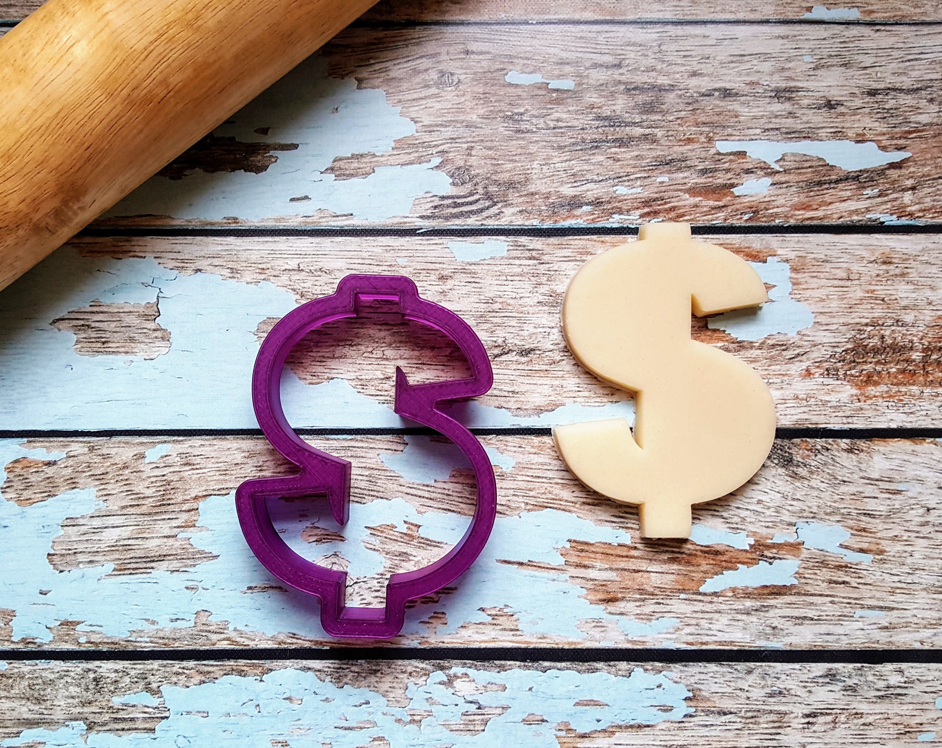 Dollar Sign or Money Cookie Cutter and Fondant Cutter and Clay | Etsy