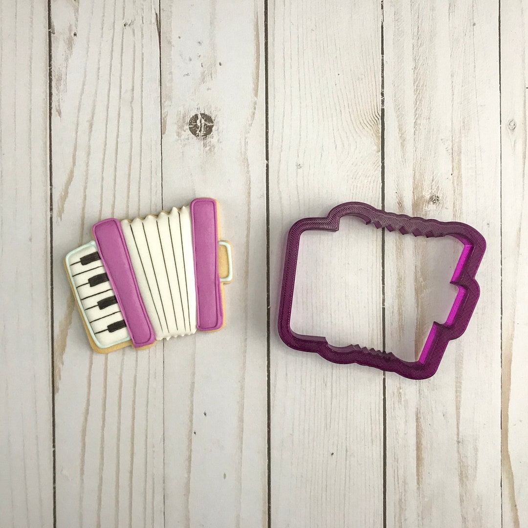 Accordion Cookie Cutter and Fondant Cutter and Clay Cutter - Etsy