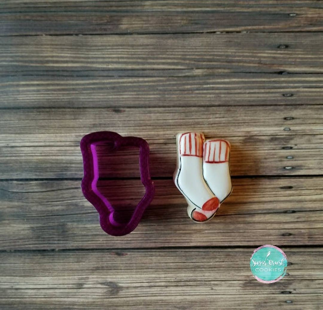 Pair of Socks Cookie Cutter or Fondant Cutter and Clay Cutter - Etsy