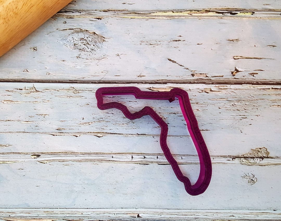 State of Florida Cookie Cutter and Fondant Cutter and Clay Cutter - Etsy