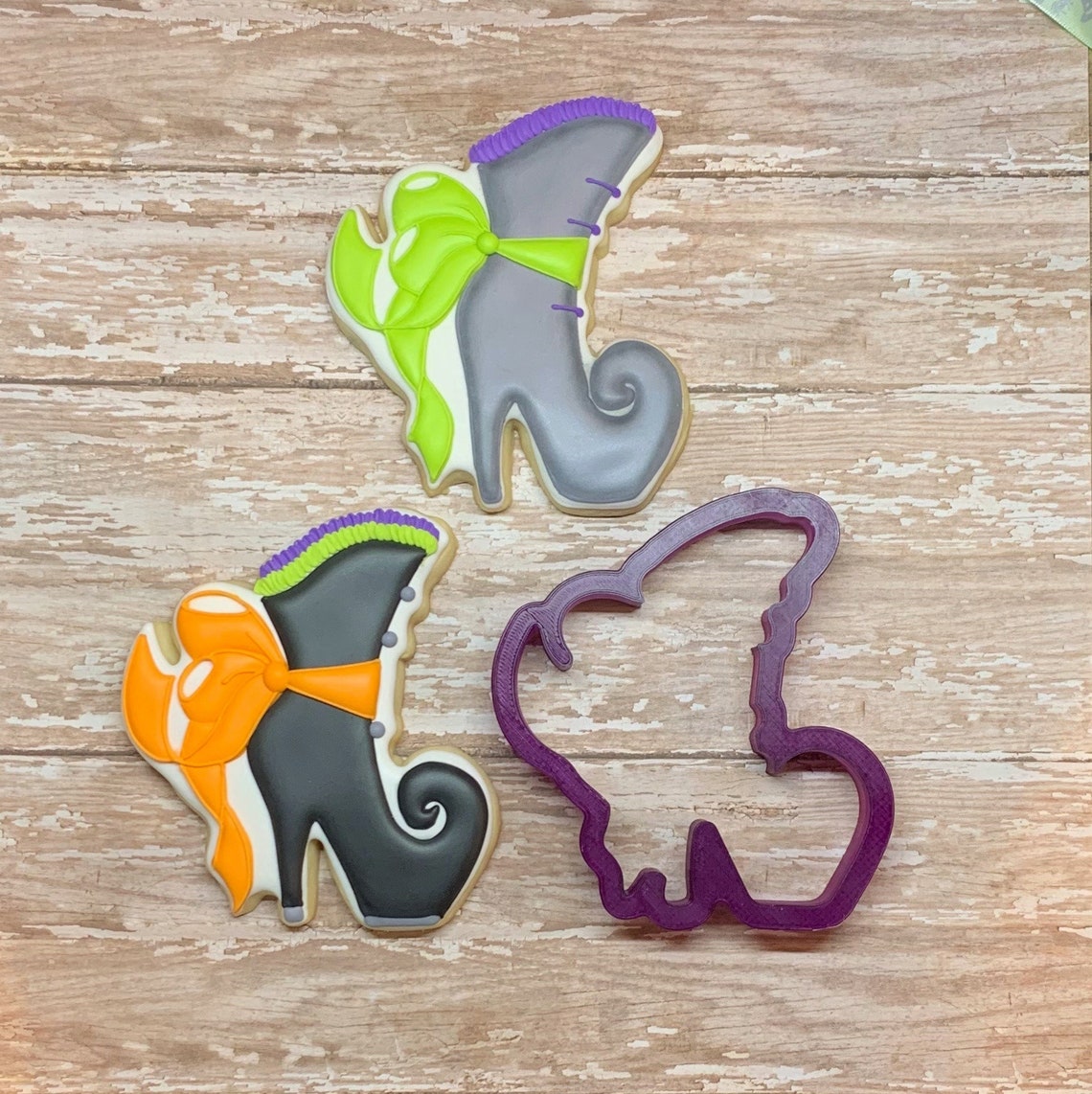 Laura's Witch Boot Cookie Cutter or Fondant Cutter and Clay Cutter - Etsy