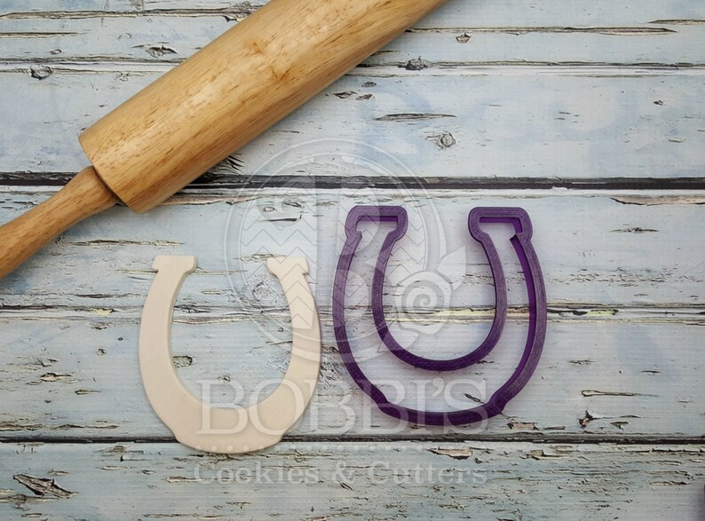 Horse Shoe Horseshoe Cookie Cutter and Fondant Cutter and Clay - Etsy