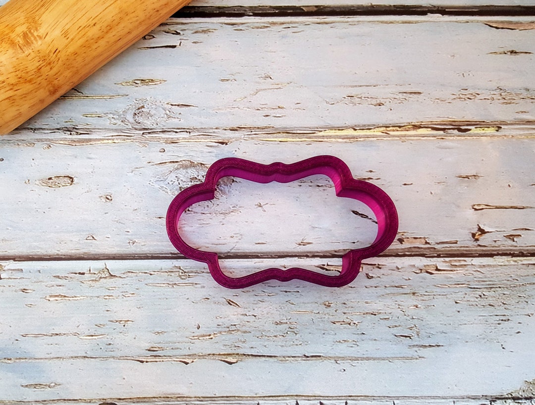 Misty Plaque Cookie Cutter and Fondant Cutter and Clay Cutter - Etsy