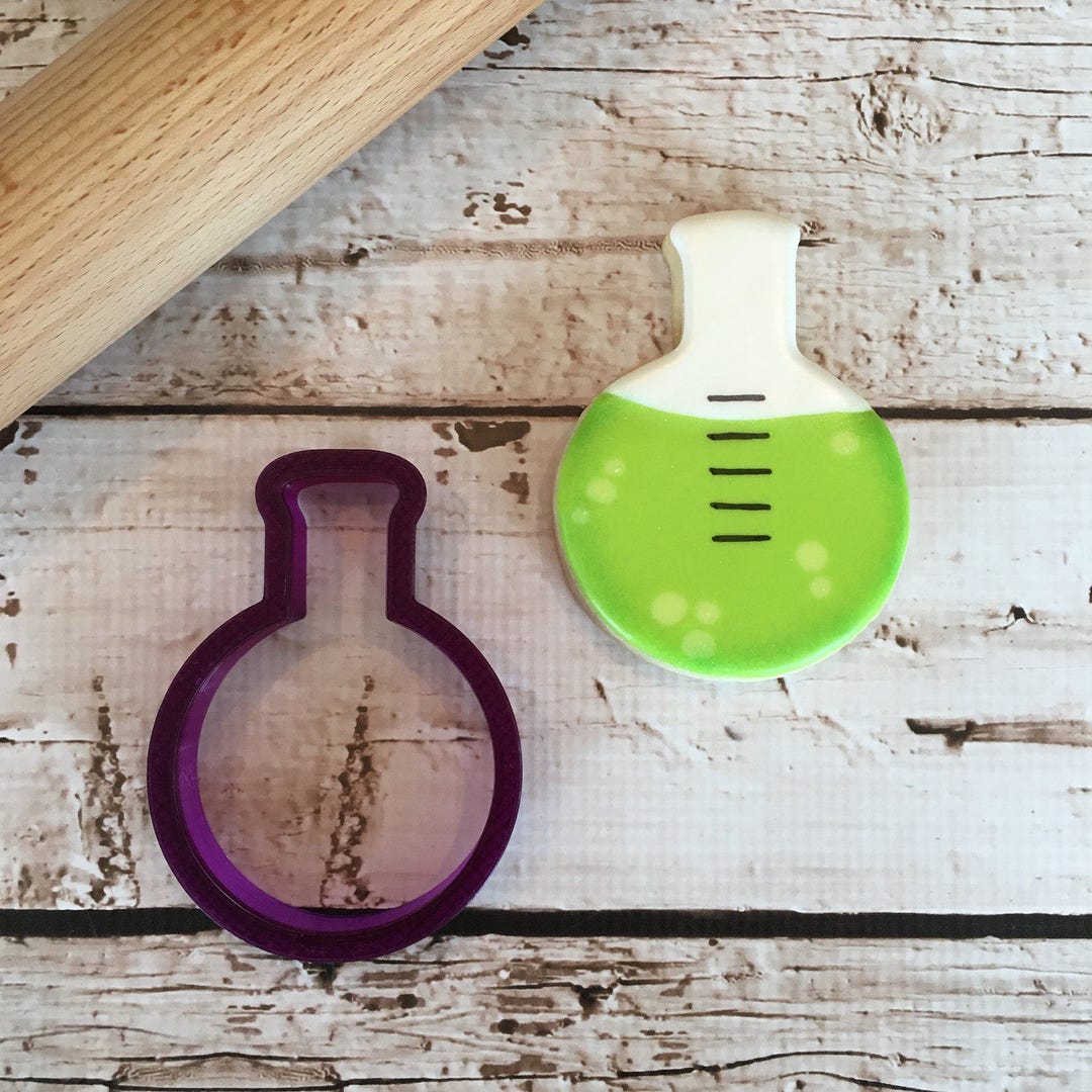 Beaker #3 or Science Lab Cookie Cutter and Fondant Cutter and Clay ...