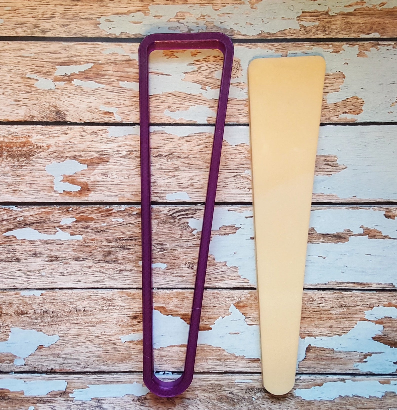 Herb Marker 2 or Vegetable Marker Cookie Cutter and Fondant - Etsy