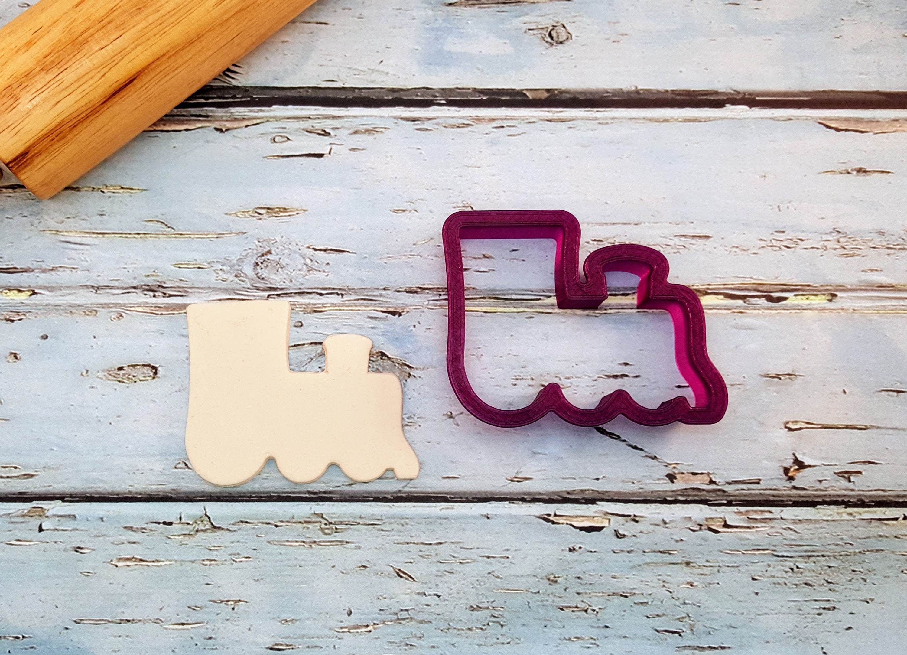 Train Cookie Cutter and Fondant Cutter and Clay Cutter - Etsy