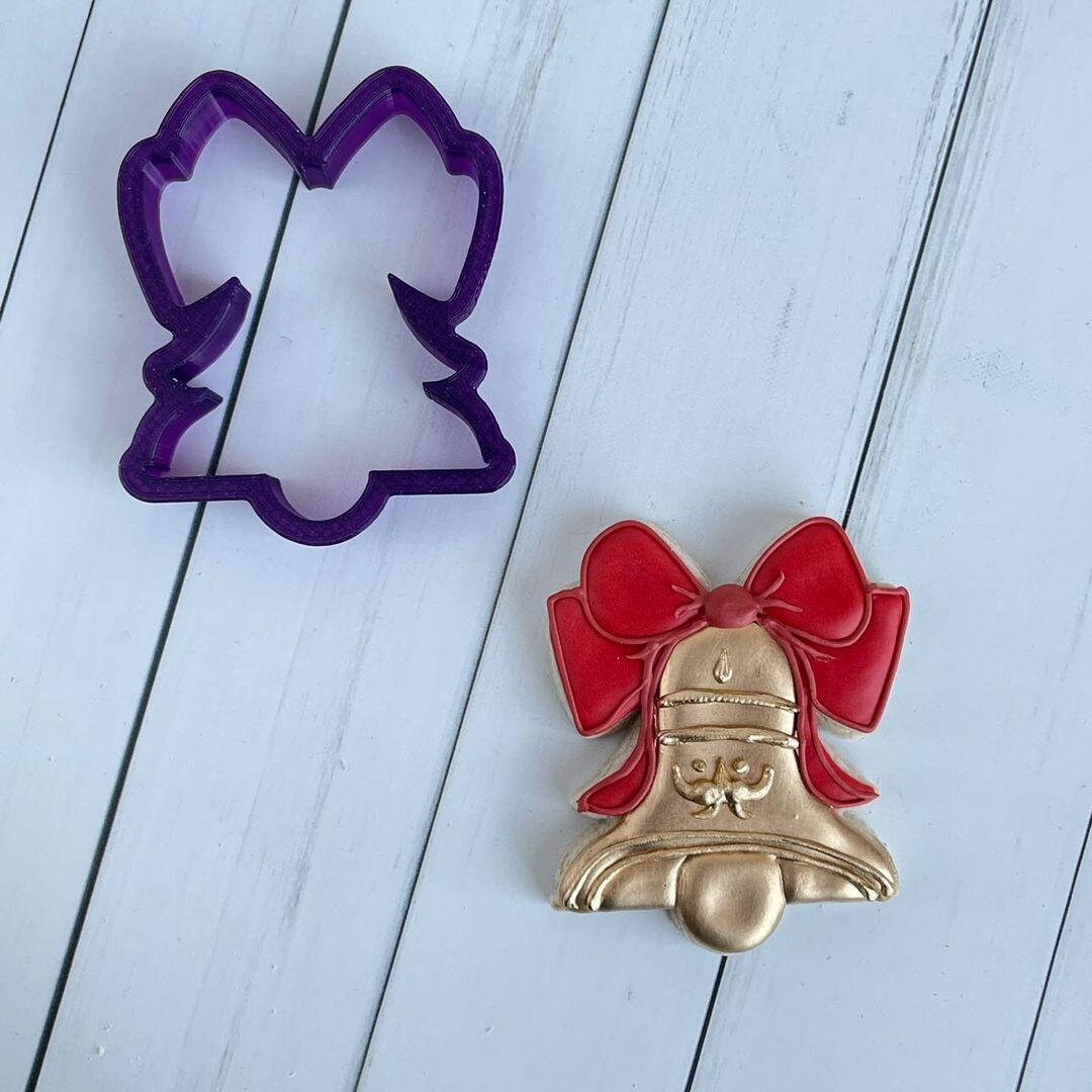 Bell or Wedding Bell Cookie Cutter and Fondant Cutter and Clay Cutter ...