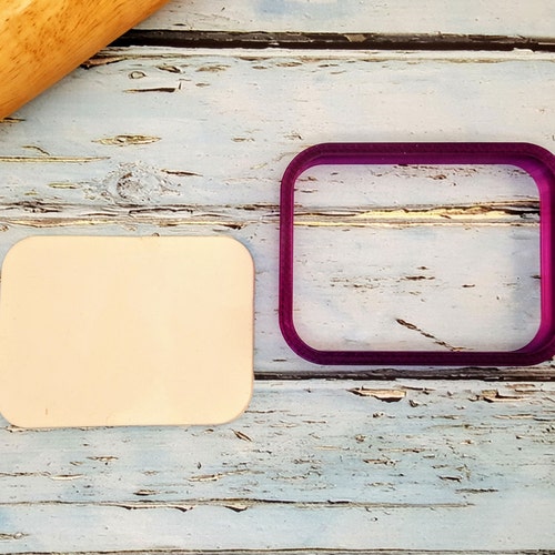 Greenery Rounded Rectangle Cookie Cutter - Etsy