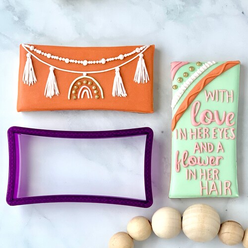 Multi-mini Rectangle Cookie Cutter and Fondant Cutter and Clay - Etsy