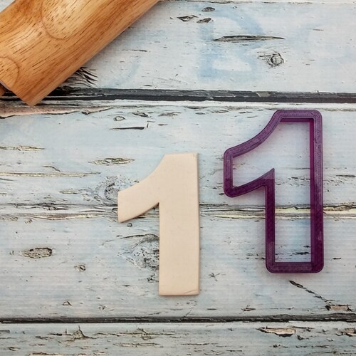 One First Birthday or Anniversary Cookie Cutter or Fondant - Etsy