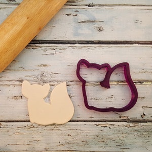 Fox Cookie Cutter and Fondant Cutter and Clay Cutter - Etsy