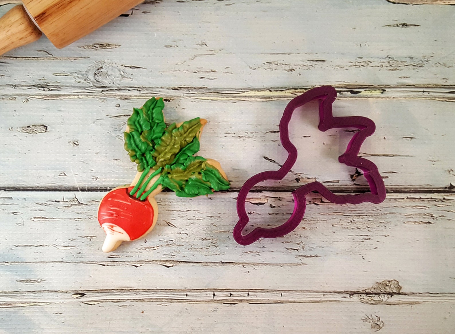 Radish Cookie Cutter or Fondant Cutter and Clay Cutter - Etsy