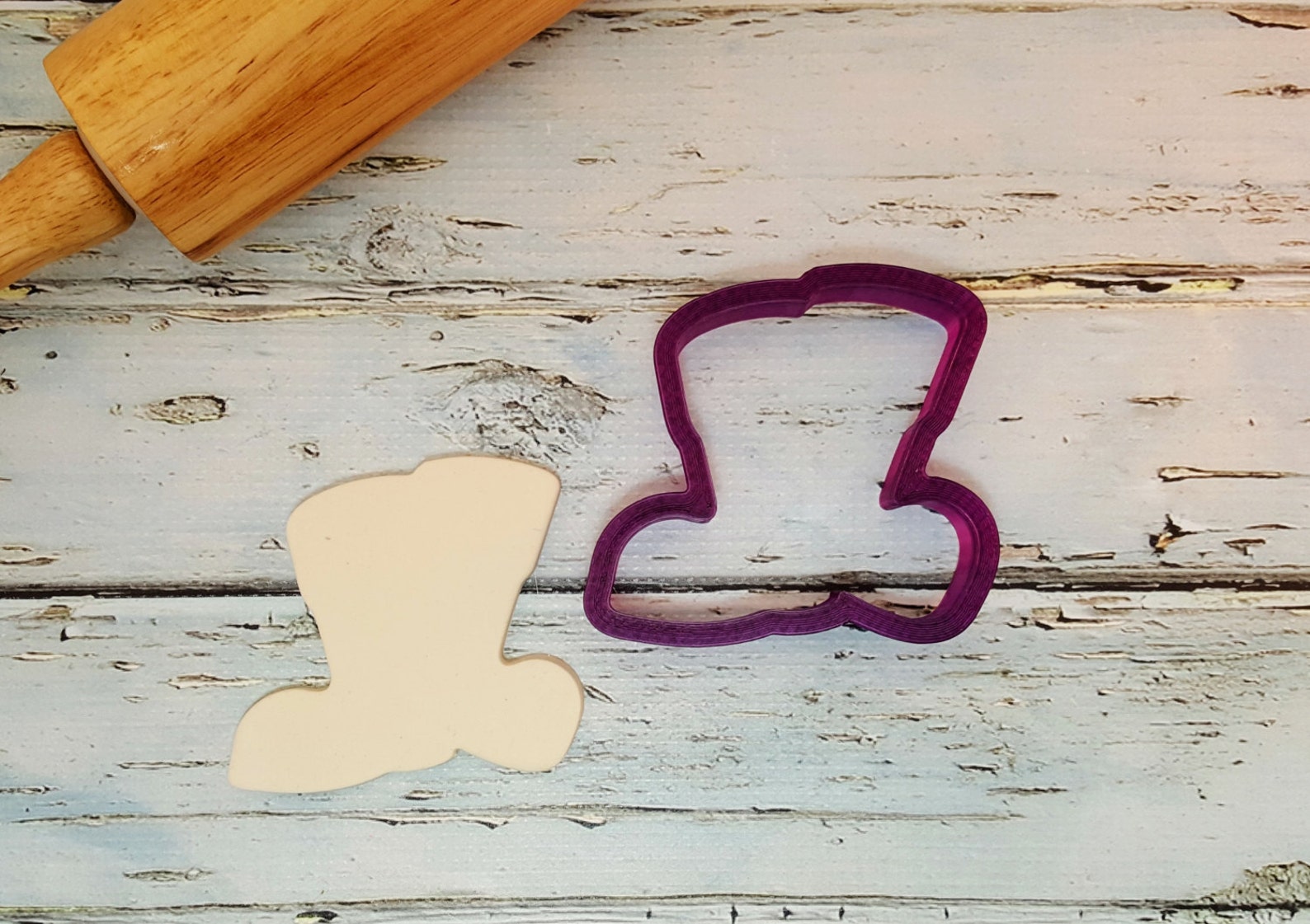 Santa Boots or Combat Boots Cookie Cutter and Fondant Cutter - Etsy