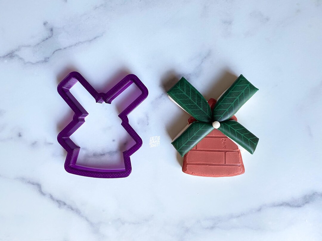 Windmill #2 Cookie Cutter and Fondant Cutter and Clay Cutter - Etsy