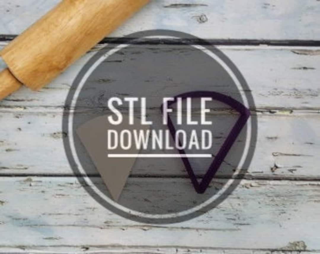 Digital STL File Download for Pie Slice or Watermelon Slice or Pizza ...